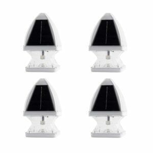 Gothic Solar Post Cap Light 4-Pack - Gamasonic USA