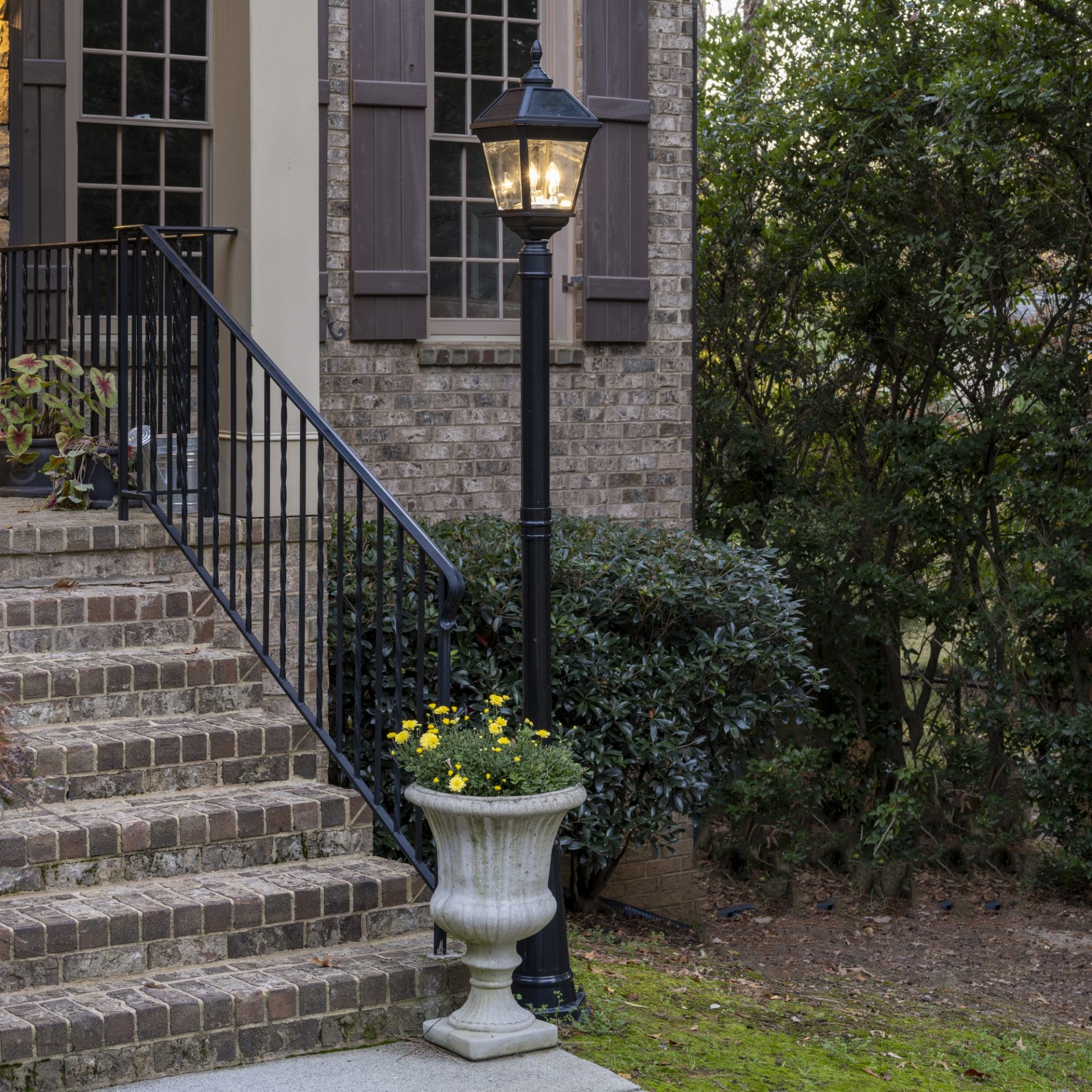 How to Replace an Existing Gas or Electric Post Light with a Solar Post ...