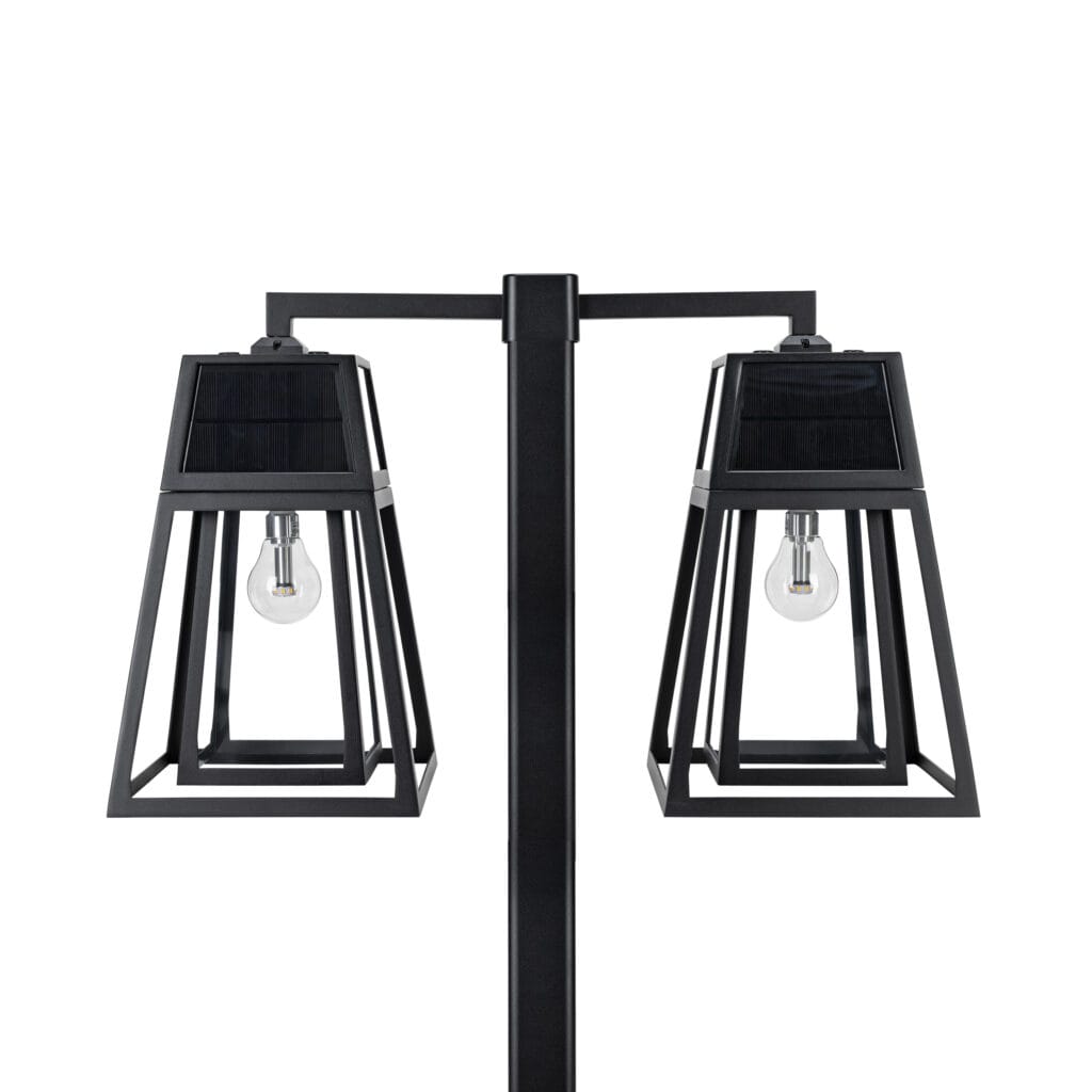 Aria Solar Post Light - Double - Gamasonic USA
