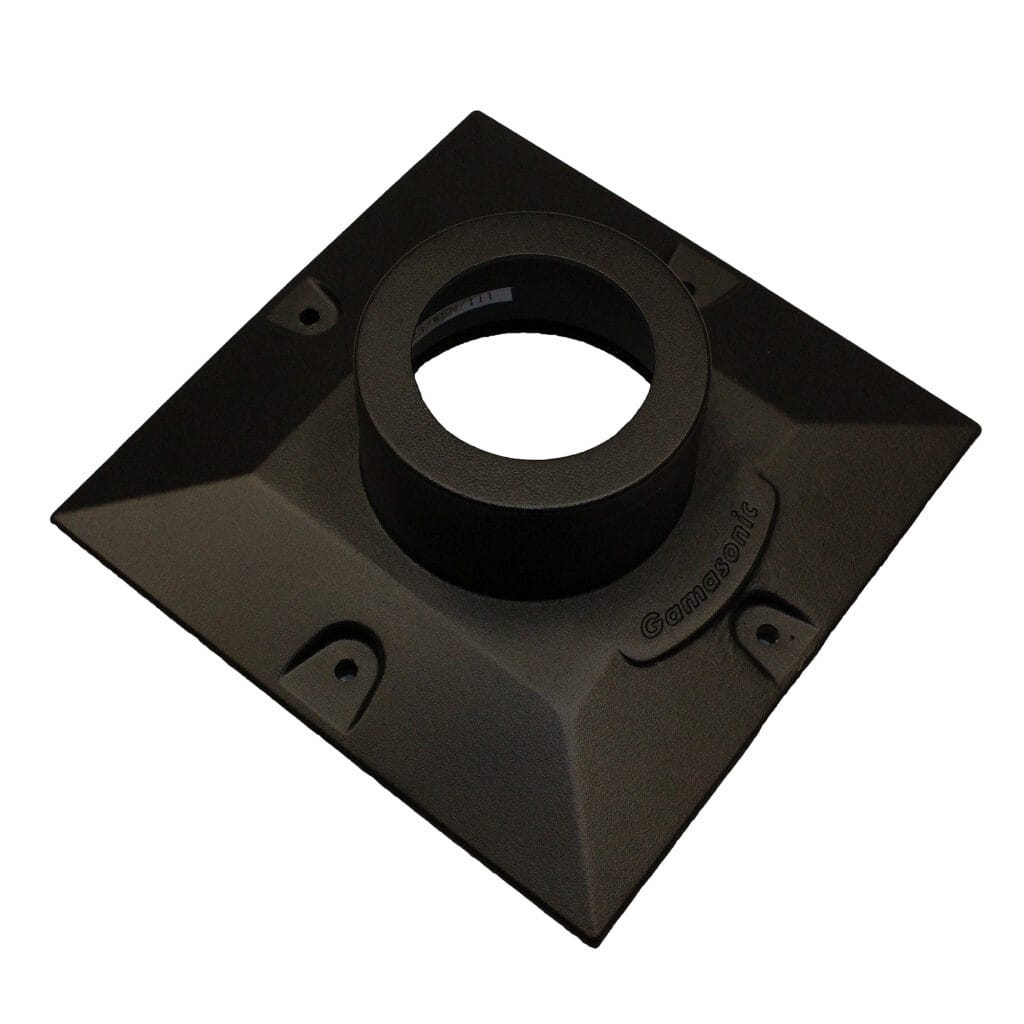 Pier Base Mount for 3” Post Top Mounts - Gamasonic USA