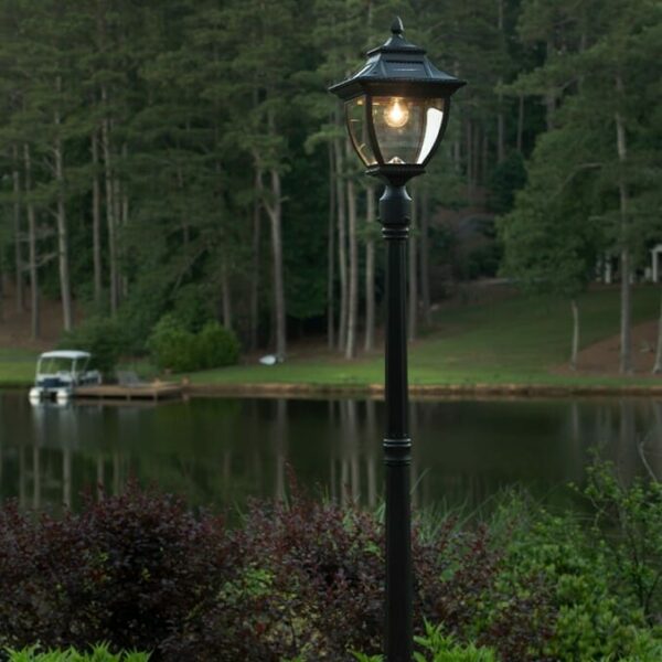 How to Replace an Existing Gas Lamp with a Solar Post Light - Gamasonic USA