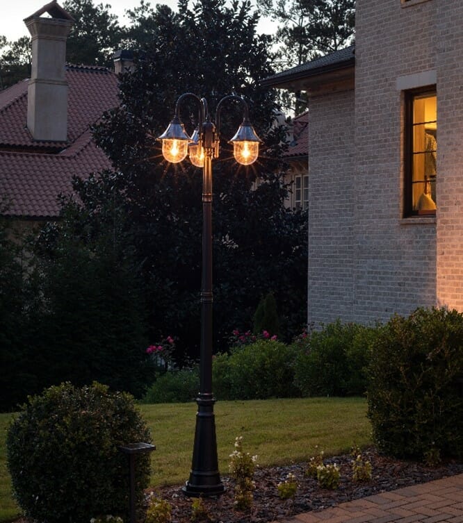 How to Replace an Existing Gas Lamp with a Solar Post Light - Gamasonic USA