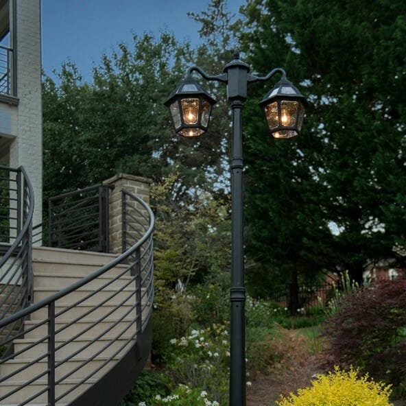 How to Replace an Existing Gas Lamp with a Solar Post Light - Gamasonic USA