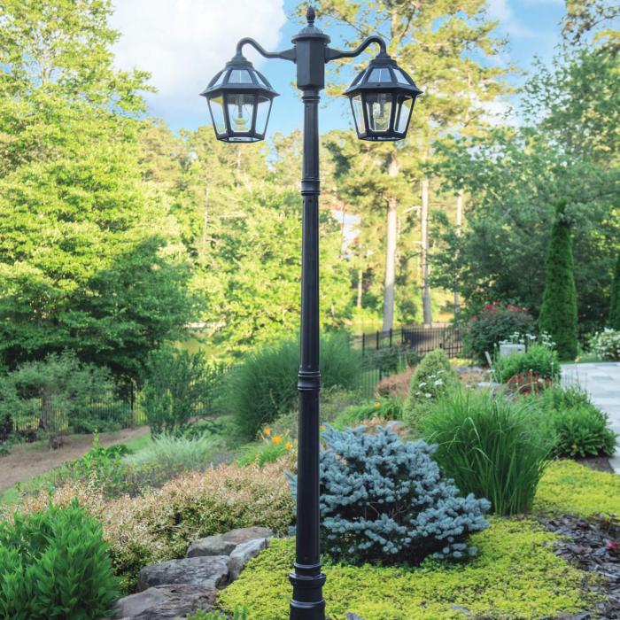 Polaris Double Head Lamp Post - Gamasonic USA