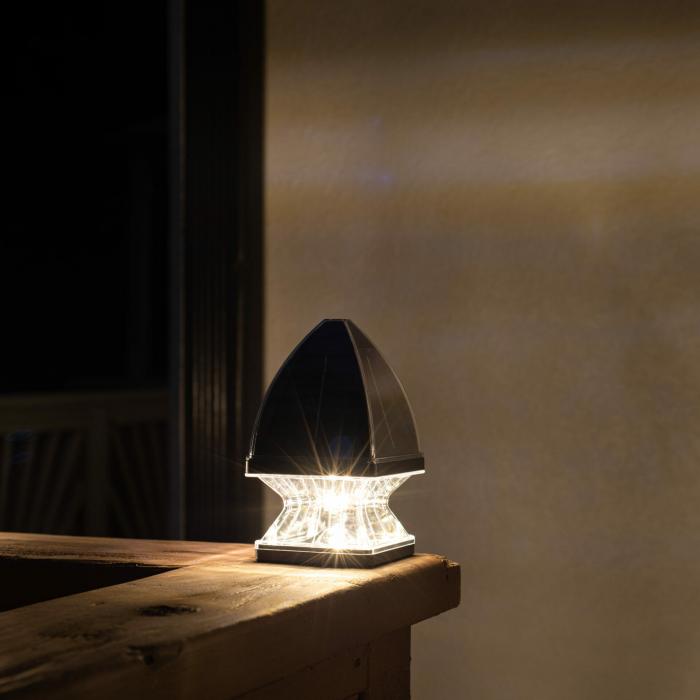 Gothic Solar Post Cap Light 1-Pack - Gamasonic USA