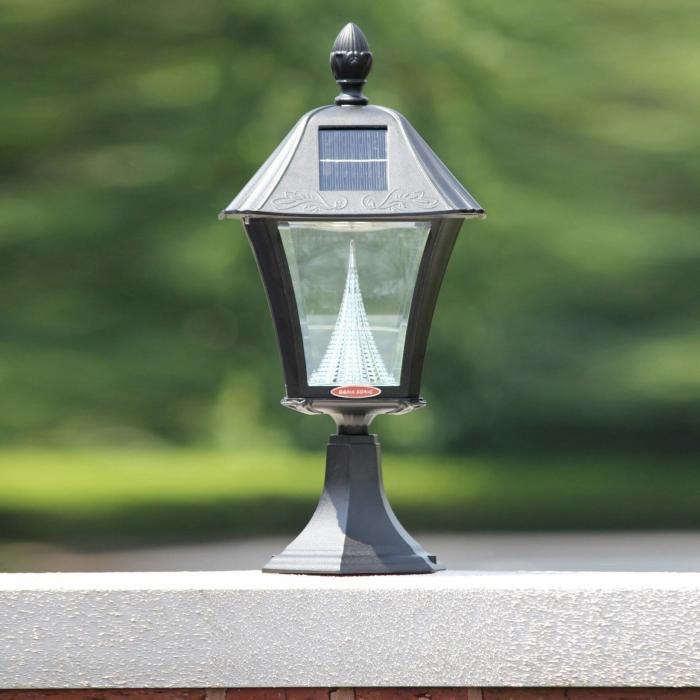 Baytown Solar Light - Wall/Pier/3" Fitter Mount - Gamasonic USA